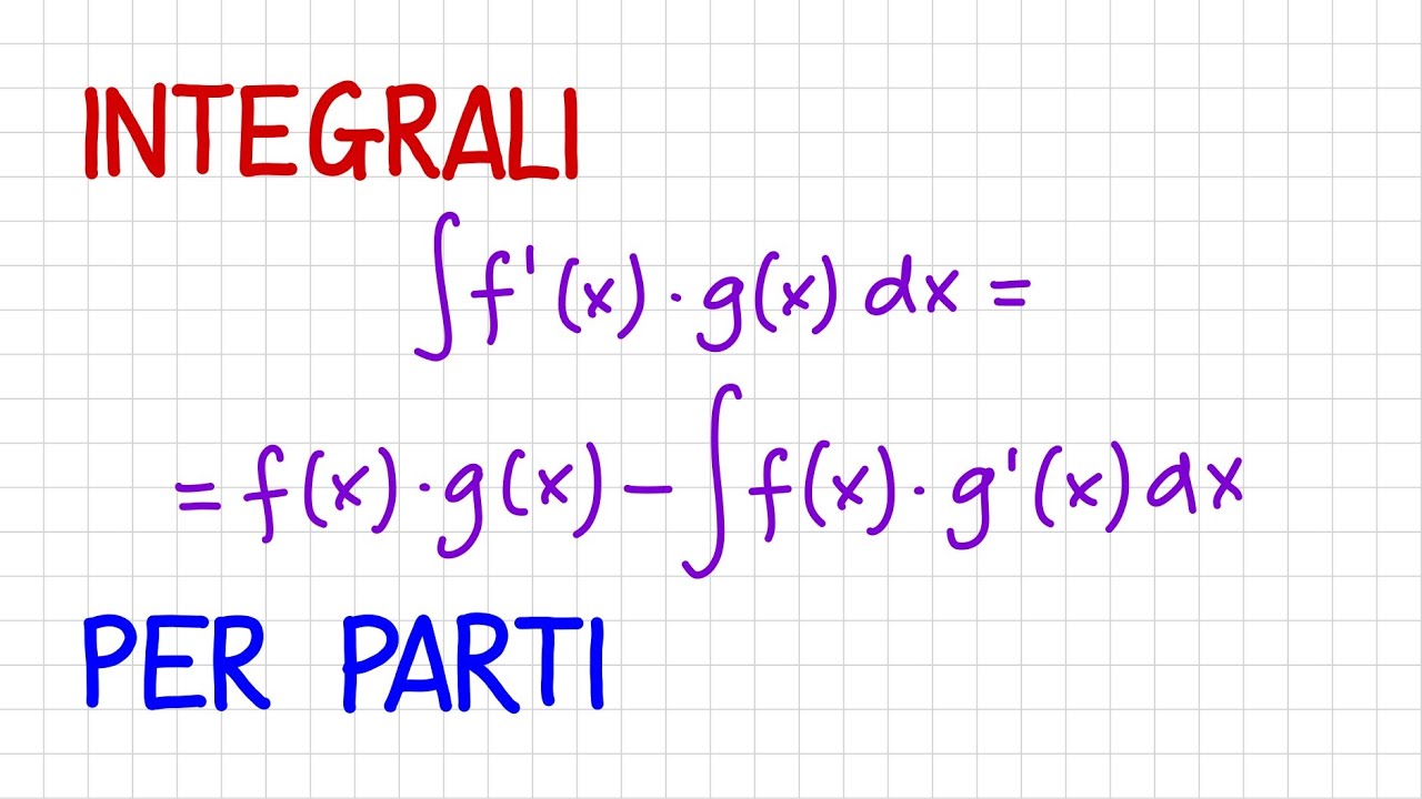INTEGRALI - integrazione per parti _ NT53 _ CG801 - What a Math!